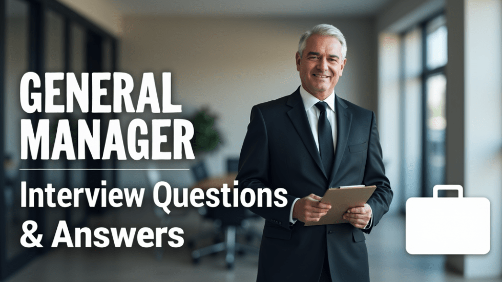 General Manager Interview: Essential Questions and Answers