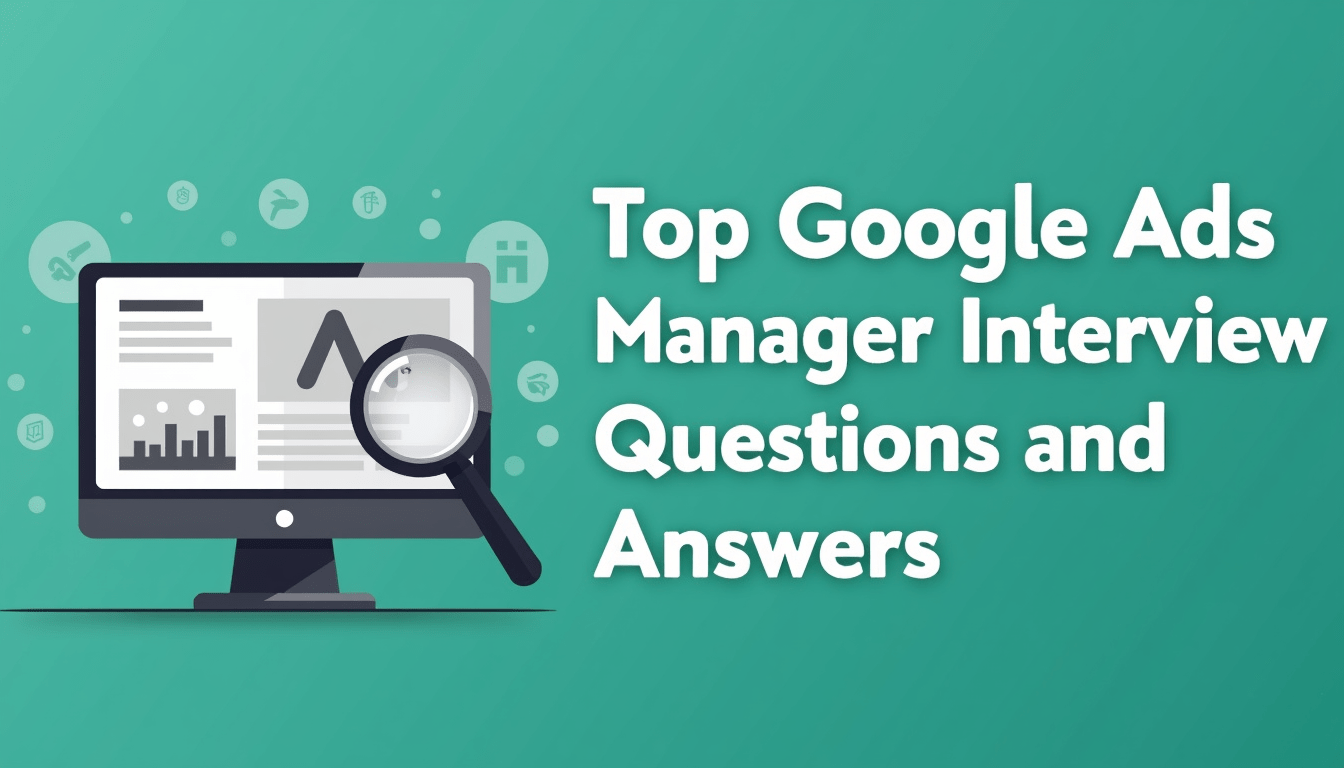 Top Google Ads Manager Interview Questions & How to Answer